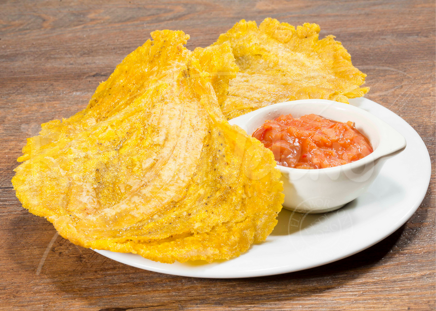 Patacón con hogao (3 unidades) | Rincon Veleño